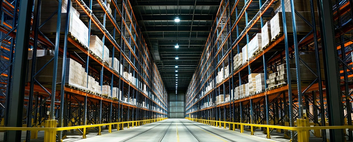 Warehouse racks and storage solutions in Florida | Parsteel